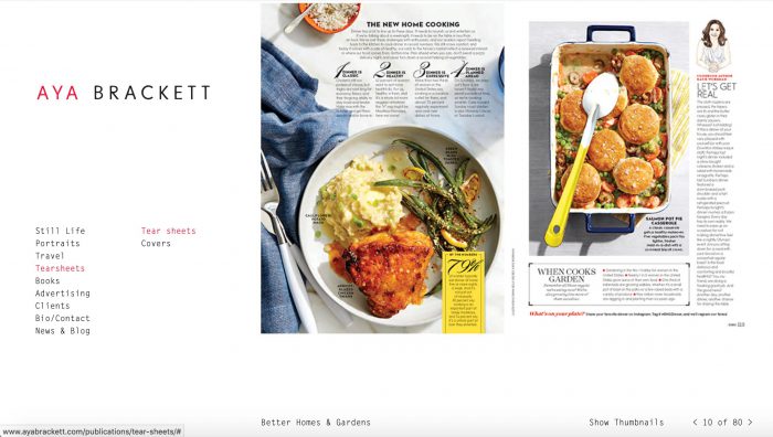 Food Photography Tear Sheets Double a Photographer's Credibility | Phoode